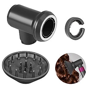 YTCHYYSK Diffuser and Adaptor for Dyson Airwrap Diffuser Attachment Compatible with Dyson Converting Styler to Hair Dryer