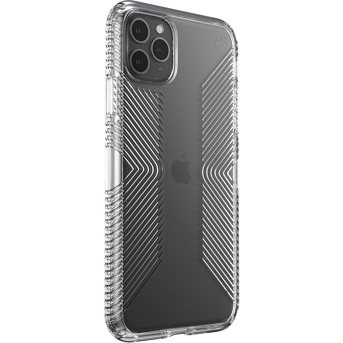 Speck Products Presidio Perfect-Clear with Grip iPhone 11 PRO Max Case, Clear/Clear (136509-5085)