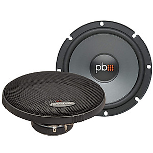 PowerBass OE-6C - 6.5" Component Speaker System - 2-Ohm - Pair
