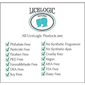 LiceLogic Lavender Lice Prevention Conditioner 8oz - Effective Against Super Lice, Kills Eggs & Nits, Safe, Naturally Derived Formula