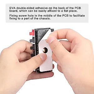 ELECTOP PC Chassis Fan Hub CPU Cooling HUB 10 Port 12V 4 Pin Fan PWM Hub Molex Controller