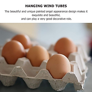 OSALADI 12 Cups Egg Tray Holder Ceramic Egg Container Keeper Storage Organizer Decorative Serving Dish Plate for Refrigerator Fridge Countertop Kitchen (White)