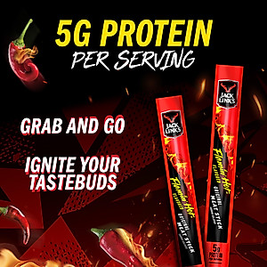 Frito Lay Jack Link's Meats Hot & Spicy Sampler Variety Pack, (Pack of 12)