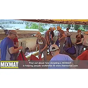 MixMat Best and Quickest Mixing Tool for Concrete, Cement, Mortar, Soils, and More