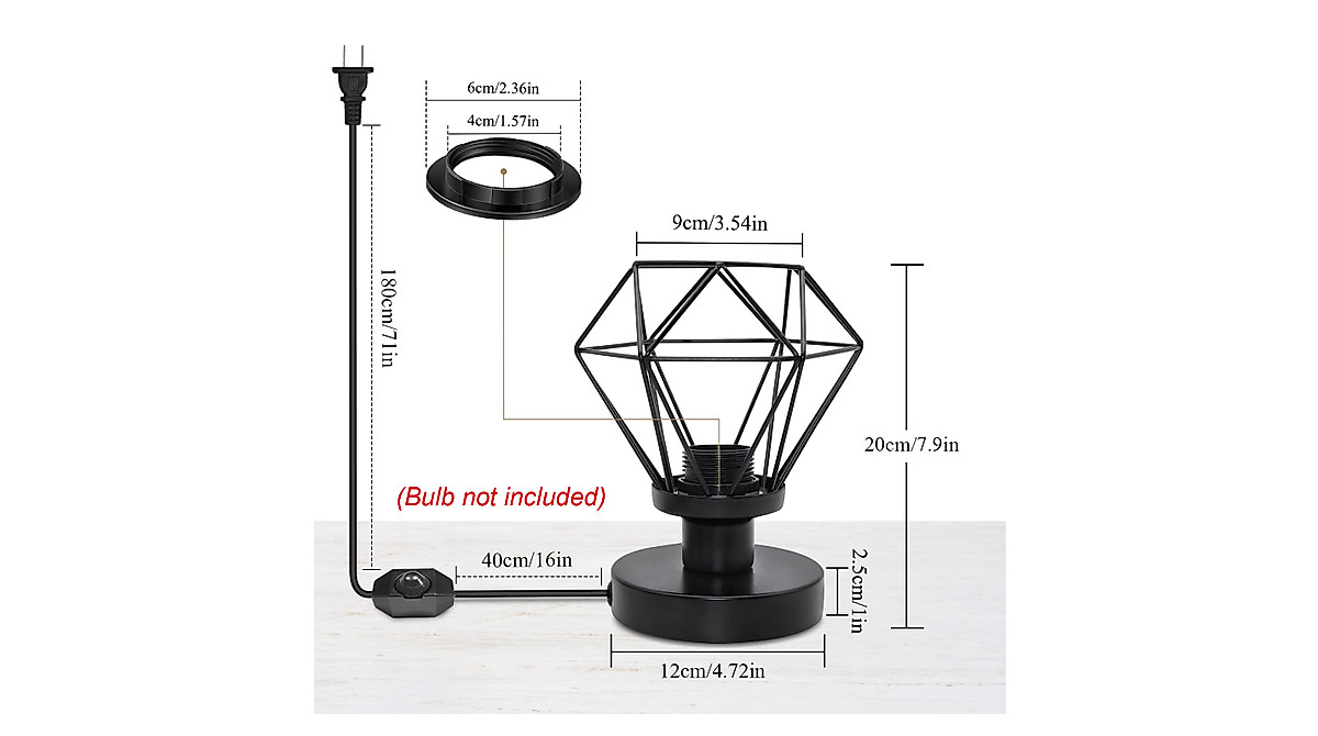 Versatile Mini Table Lamp - Dimmable & Stylish Design