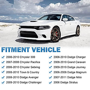 Set of 6 Ignition Coil Pack Compatible with 2006-2010 Dodge Charger Nitro Magnum Grand Caravan & Chrysler 300 Sebring Pacifica Town & Country 2.7L 3.5L 4.0L V6 - Replace# 4606869AA 4606869AB UF502