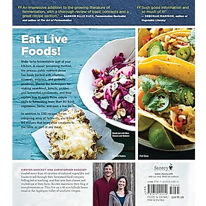 Fermented Vegetables: Creative Recipes for Fermenting 64 Vegetables & Herbs in Krauts, Kimchis, Brined Pickles, Chutneys, Relishes & Pastes