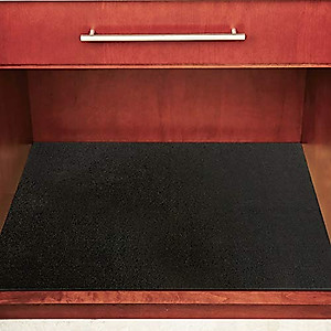 ITSOFT Under The Sink Mat, Premium Shelf Liner, Cabinet Liner, Waterproof Layer, Reusable, Washable 24 x 29 Inches