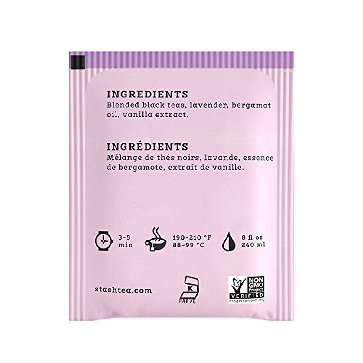 Stash Tea Breakfast In Paris Black Tea - Caffeinated, Non-GMO Project Verified Premium Tea with No Artificial Ingredients, 18 Count (Pack of 6) - 108 Bags Total