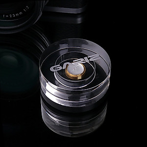 GARIZ XA-SB5 Soft Release Button (Screw) 0.5 inch (12 mm) Half Mirror
