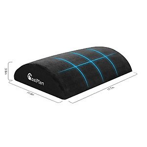 CoziPlan Under Desk Foot Rest, Memory Foam Ergonomic Footrest for Office Chair, Gaming Chair, Computer Chair