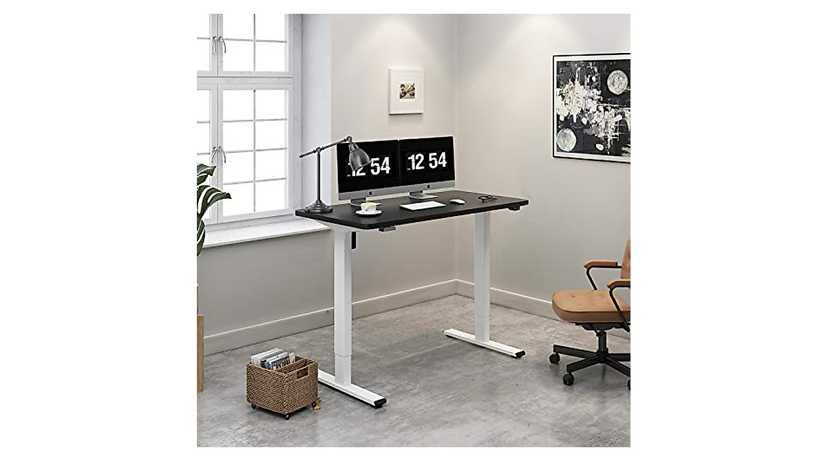 FLEXISPOT Electric Standing Desk - Adjustable Height 55"