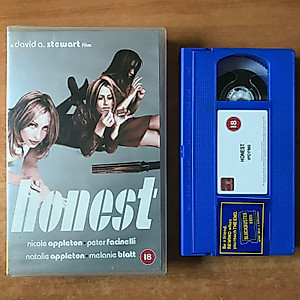 Honest: Black Comedy - Blue Tape [Large Box] Rental - Nicole Appleton - Pal VHS