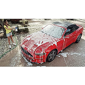 Motor Up Power Foam 2 Pack Refill - with Ceramic Coating Finish - Cleaning Concentrate Powder, Foaming Wash Soap - for Cars, Trucks, & Boats - Includes 2 x 4-Ounce Bag of Cleaning Crystals