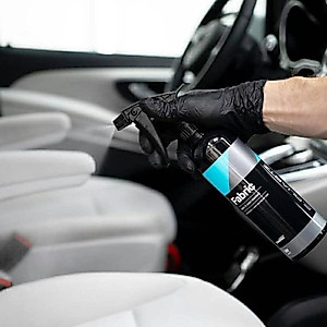 CARPRO CQUARTZ Fabric - Super-Hydrophobic Barrier Repels Water & Stains, Resist Abrasion, UV Fading, Alkaline & Acid Up to 12 Months on Fabric, Convertible Tops, Carpets - 500ml (17oz)