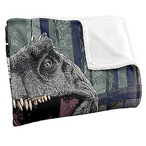 Jurassic World: Dominion Blanket, 36"x58" Giganotosaurus Silky Touch Super Soft Throw Blanket