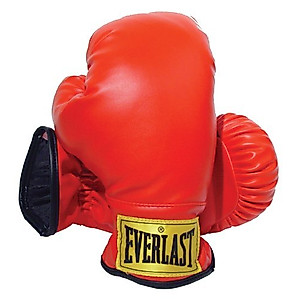 Everlast Laceless Gloves (Red, Small)