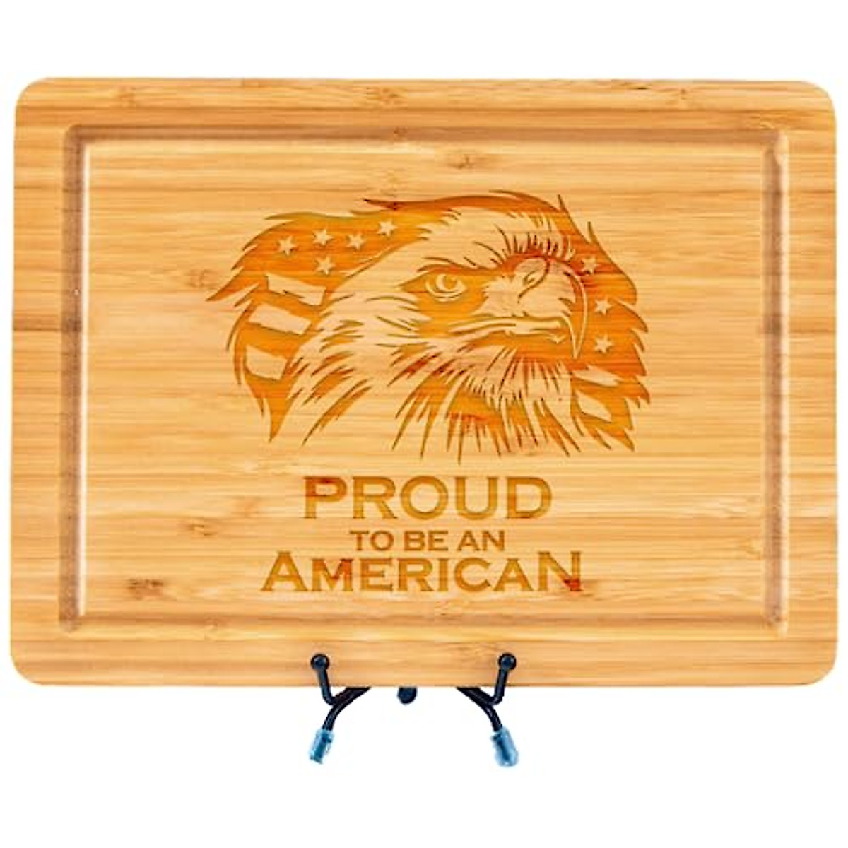 Proud to be an American Cutting Board, Patriotic Board, 4th of July Board, Gift for Soldiers, Memorial Day, Independence Day, Flag Board