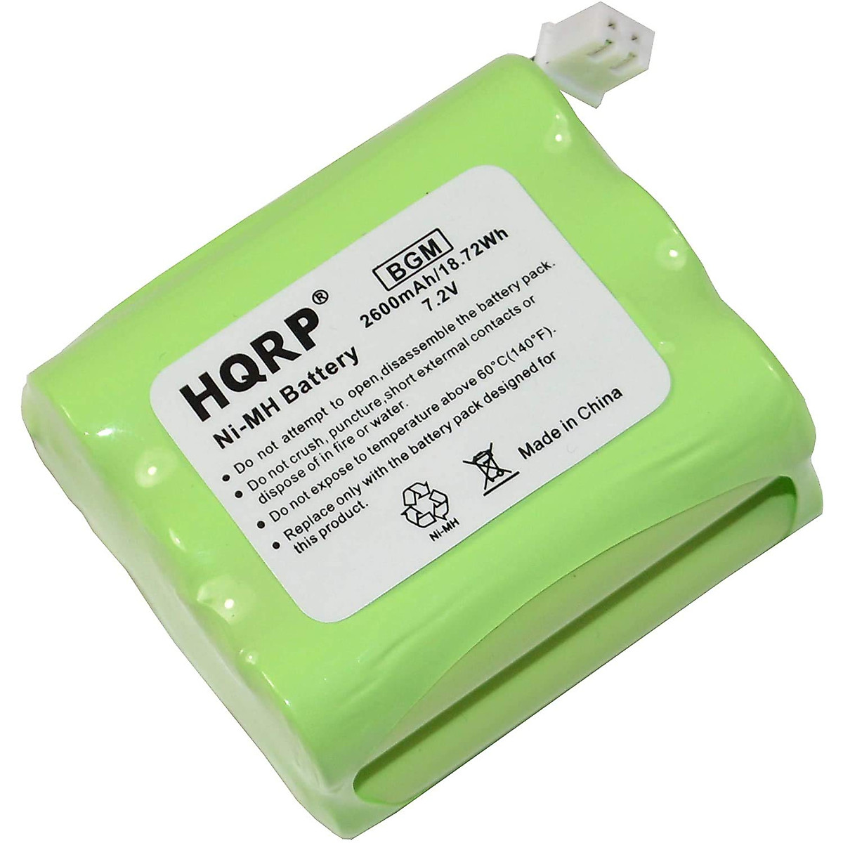 HQRP Backup Battery Compatible with 2gig BATT1X BATT2X BATT1 GC2 2GIG-CNTRL2 2GIG-CP2 GCKIT311 Go Control Panel Security System Alarm 6MR2600AAY4Z 10-000009-001 10-000013-001 Linear PERS-4200