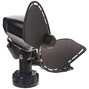 Caframo Ultimate 757 12V 2-Speed 7 inch Fan - Direct Wire Black