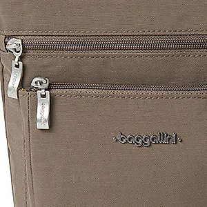 Baggallini womens Pocket Crossbody With Rfid Cross Body Handbag, Portobello, One Size US
