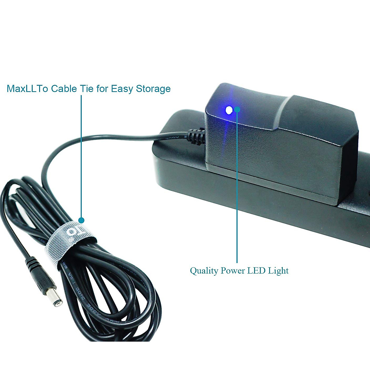 MaxLLT™ 6 FT Extra Long AC Adapter for Casio CTK-431 CTK-491 Keyboard Wall Charger Power Supply Cord PSU