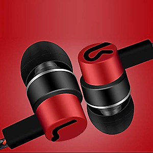 schicj133mm Sell Well Business Style Portable Dual Unit Universal 3.5mm in-Ear Stereo Earbuds,Waterproof Earphone Headphone with Mic for Cellphone,for Workout, Running, Jogging Green