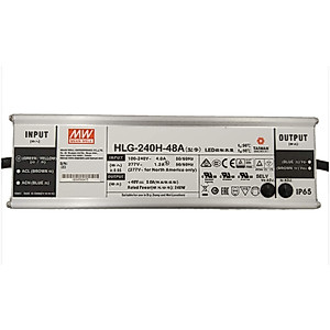 MW Mean Well HLG-240H-48A 48V 5A 240W Single Output LED Switching Power Supply