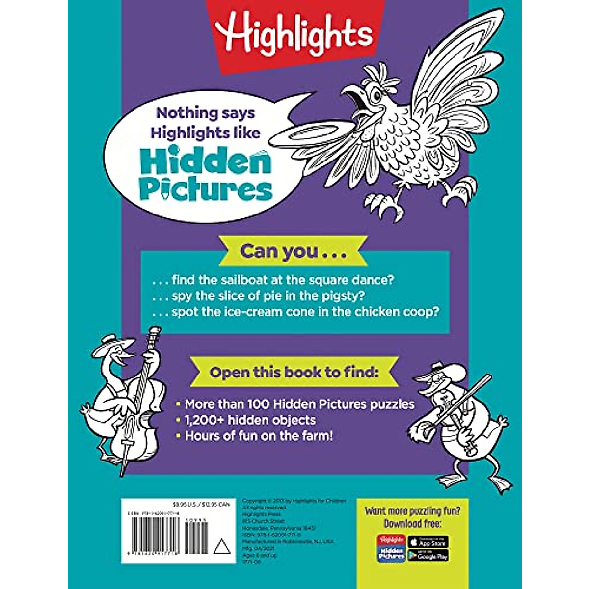 Farm Puzzles (Highlights™ Hidden Pictures®)