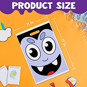 JOYIN 72 Pcs Halloween Goodie Bags for Trick-or-Treating, Halloween Snacks, Halloween Party Favors, Event Party Favor Supplies, Halloween Trick or Treat Bags, Classroom Goody Bags