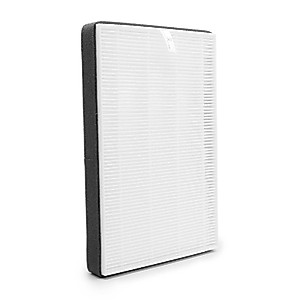 QUALITYFIND A2 True HEPA Replacement Filter Compatible with 3M Air Purifier FAP-C02-A2, FAP-C03-A2, FAP-T03-A2, 1 Pack
