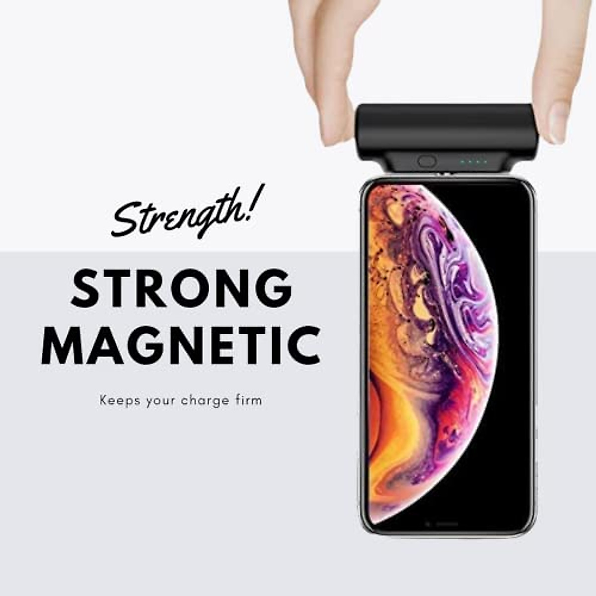 SUPERLIT 3-in-1 Mini Portable Magnetic Plug Power Bank Station for Phones and Devices