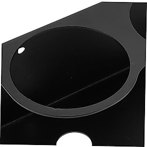 Spray Bottle Holder Hook Spray Bottles Wall Hanging Storage Racks Spray Bottle Hanger Spray Bottle Mounting Bracket Spray Bottle Wall Mount Wall Bracket Black Stainless Steel Gatuida