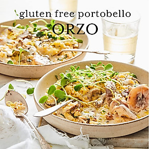 DeLallo Gluten Free Orzo Pasta, Made with Corn & Rice, Wheat Free, 12oz Bag, 2-Pack