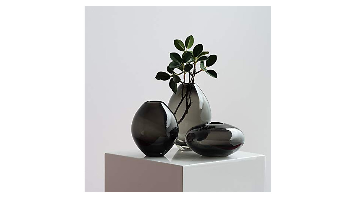 Torre & Tagus Mini Glass Bud Vases Set of 3