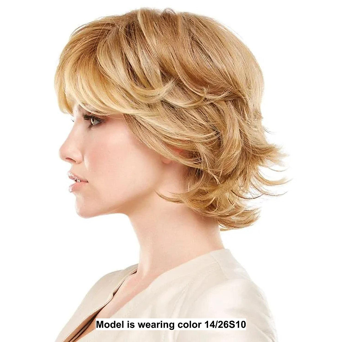 BUNDLE - 5 Items: Naomi Heat Friendly Synthetic Wig by Jon Renau, Christy's Wigs Q & A Booklet, HD Smooth Detangler, Synthetic Shampoo & Wide Tooth Comb - Color: 6F27