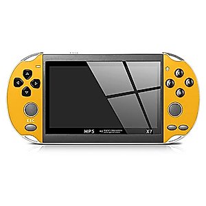 Handheld Game Console, Retro Game Console Built-in 10000+ Classic Games, 4.1-inch TFT LCD Screen, 10 Emulators, Handheld Emulator Console Support TV Output Video Music eBook