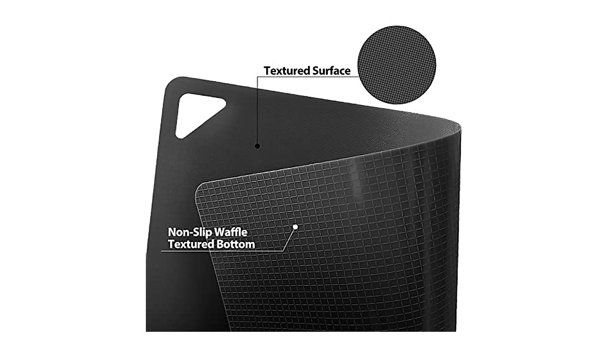 WK Flexible Kitchen Cutting Board Set of 6 - Non Slip
