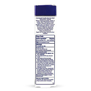 Clearasil Ultra Rapid Action Vanishing Treatment Cream, 1 oz. (Pack of 3)