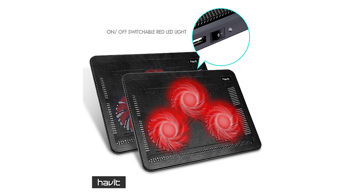 Havit HV-F2056 Laptop Cooler - Slim & Portable
