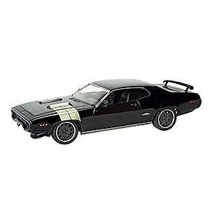 RMX Revell 85-4477 Fast & Furious Dom's 1971 Plymouth GTX 1:24 Scale 87-Piece Skill Level 4 Model Car Building Kit, Clear,White