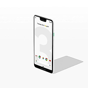 Google - Pixel 3 XL with 64GB Memory Cell Phone (Unlocked) - Clearly White (Renewed)