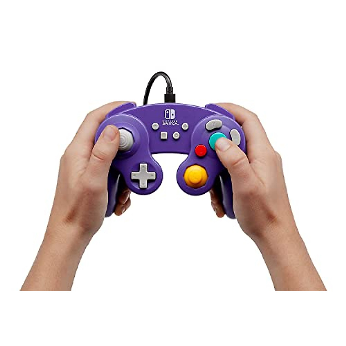 PowerA Wired Controller for Nintendo Switch GameCube Style: Purple Nintendo Switch