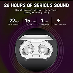 Urbanx Street Buds Plus True Wireless Earbud Headphones for Samsung Galaxy - Wireless Earbuds w/Noise Isolation (US Version with Warranty)