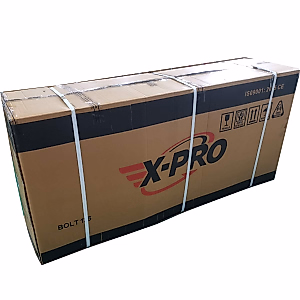 X-PRO Bolt 125cc Zongshen Engine Kids Dirt Bike Pit Bike Youth Dirt Pit Bike with 4-Speed Manual Transmission,Big 14"/12" Tires!(Orange)