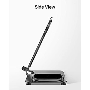 Intoval Charging Station for Apple iPhone/Watch/Airpods, 3 in 1 Wireless Charger for iPhone 15/14/13/12/11/XS/XR/XS/X/8, iWatch 9/Ultra 2/8/Ultra/7/6/SE/5/4/3/2, Airpods Pro2/Pro1/3/2/1 (Y9,Grey)