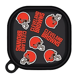 GAME TIME Cleveland Browns HDX Case Cover Compatible with Samsung Galaxy Buds Pro (Select)