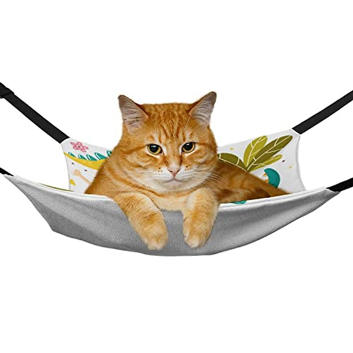 Dinosaur Pet Hammock Bed Guinea Pig Cage Hammock Small Animal Hanging Bed for Ferret, Chinchilla, Puppy and Other Small Animals