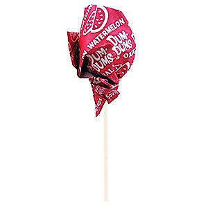 Dum Dums Color Party Lollipops, Hot Pink, Watermelon Flavor, 12.8 Ounce, 75 Count Bag