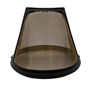 Blendin Reusable #4 Cone Style Gold Stainless Steel Mesh Coffee Filter, Compatible with Cuisinart GTF-4 and some other Coffeemaker Brewers (2 Pack)